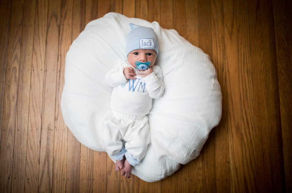 Baby Jack's Newborn Family Photo Session | Jenna Perfette Photography