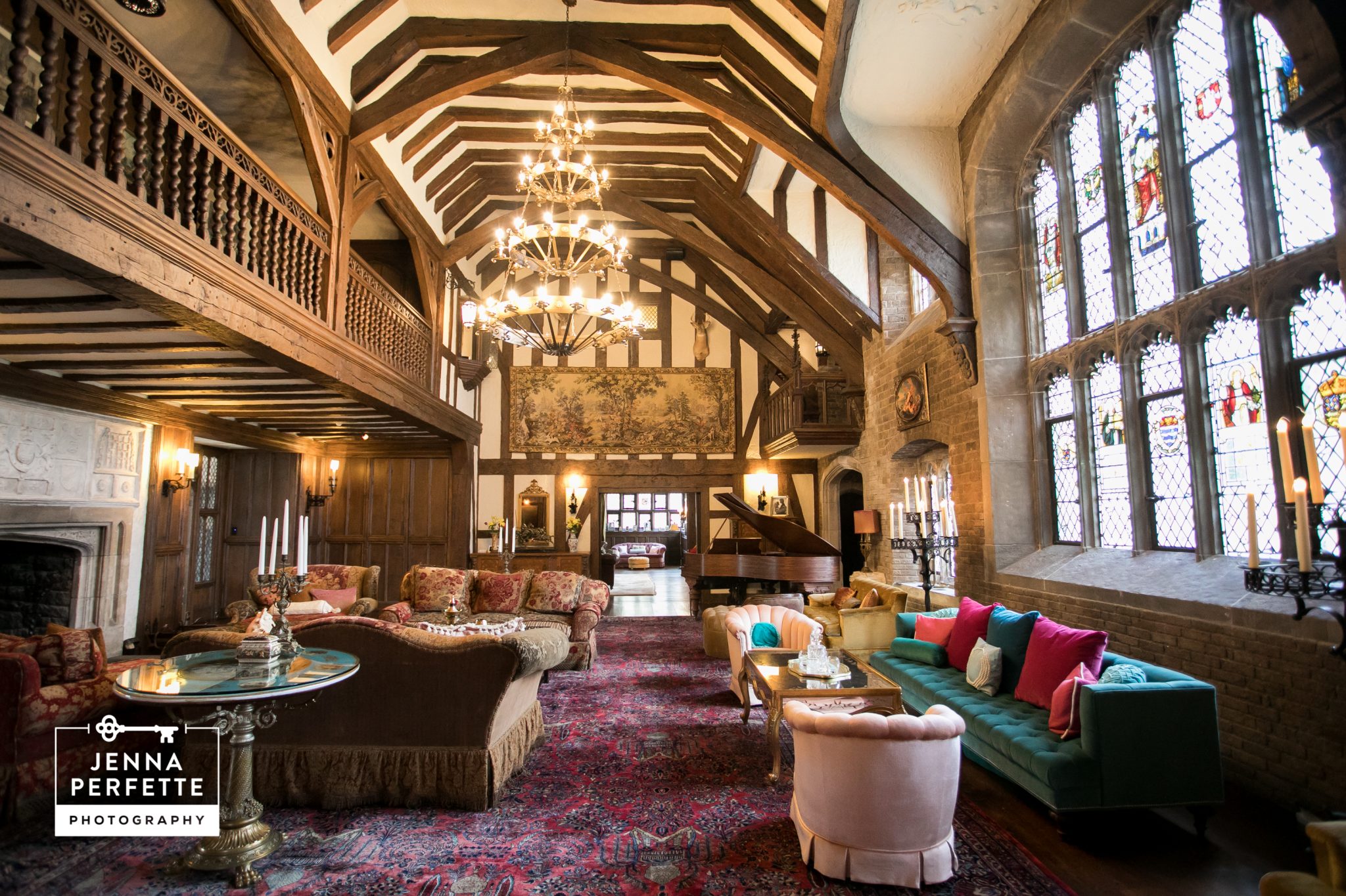 Glynallyn Castle – Morristown, New Jersey Unique Wedding Venue | Jenna ...